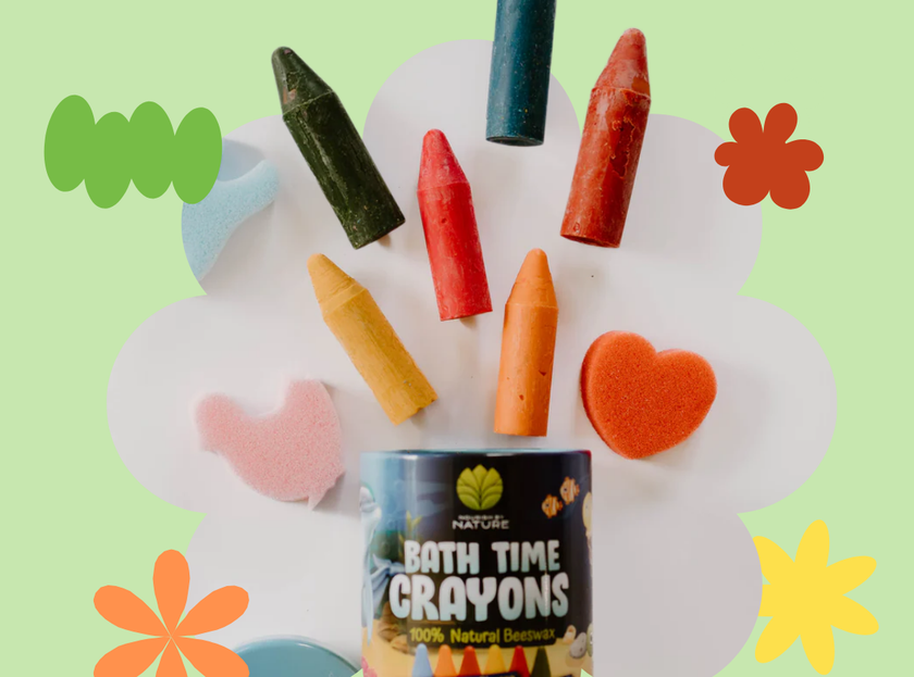 Bath Crayons Australia – Mess-Free Fun for Kids in the Tub! – Nourish ...