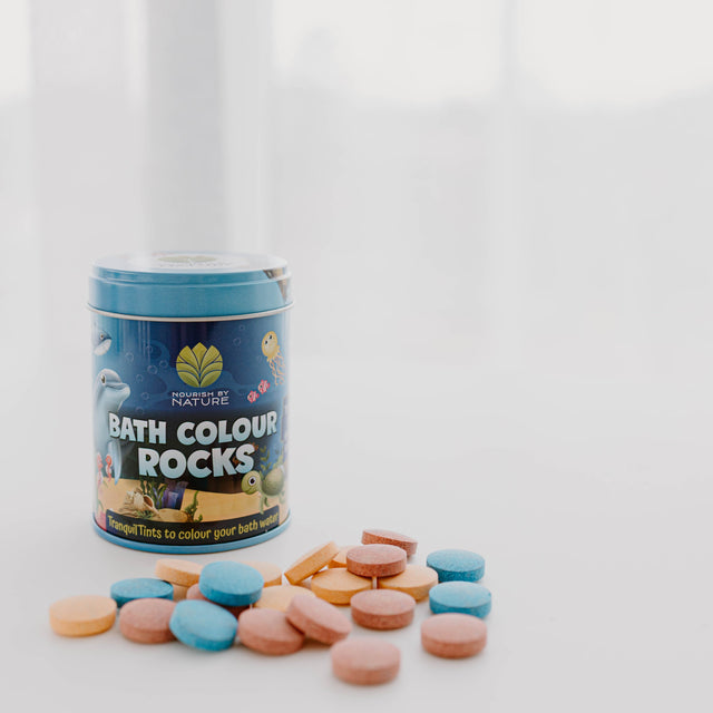 Bath Colour Rocks for Kids – Fun & Colourful Bath Time – Nourish by Nature